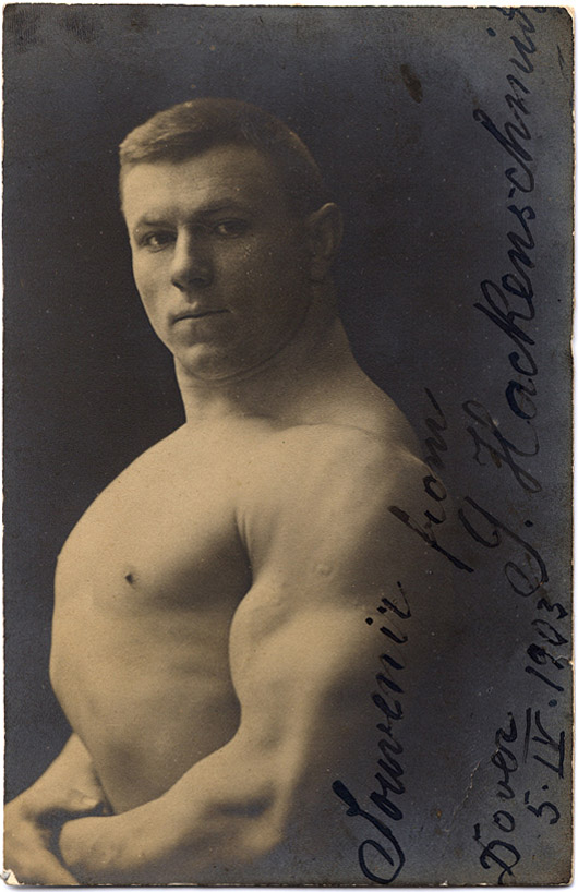 Male Models Vintage Beefcake: Georg Hackenschmidt
