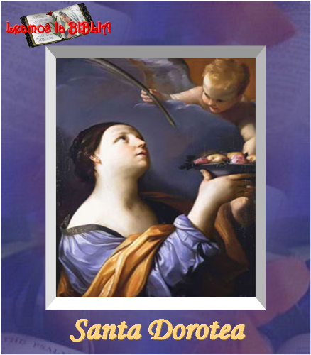 Leamos la BIBLIA: Santa Dorotea