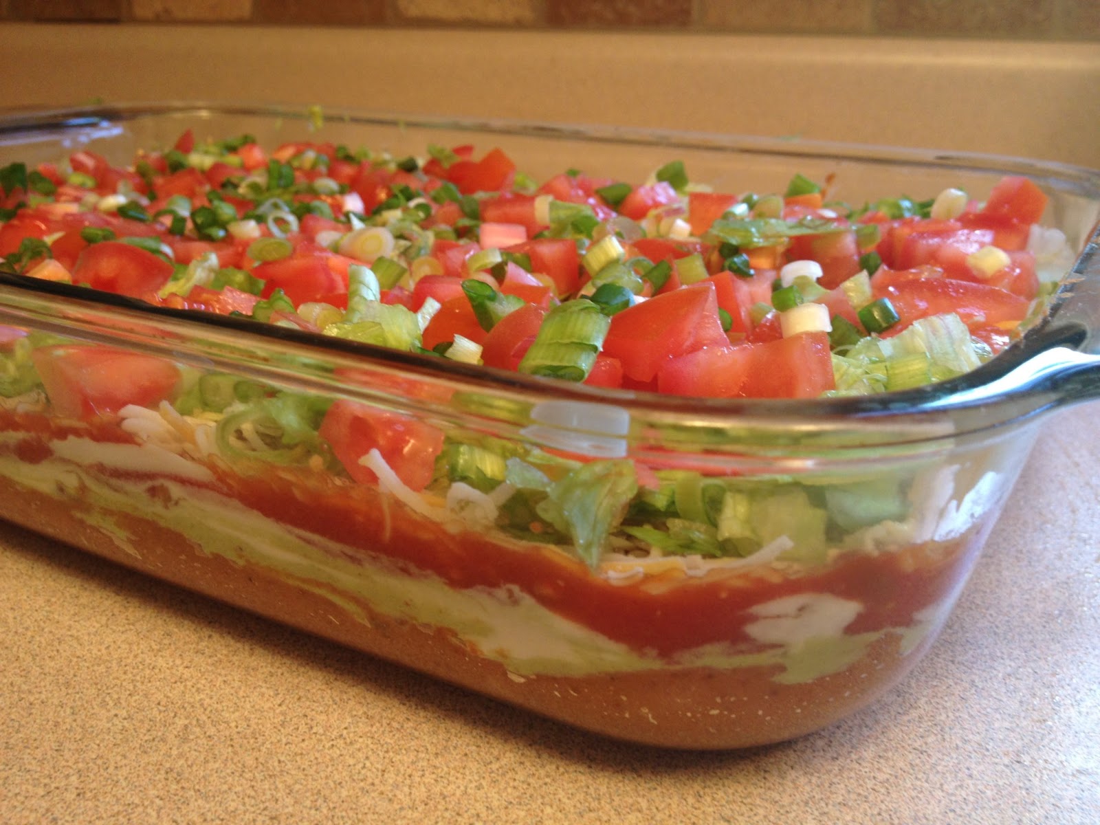 A Pinch of the Plains: Sensational Sides: Layered Mexican Dip