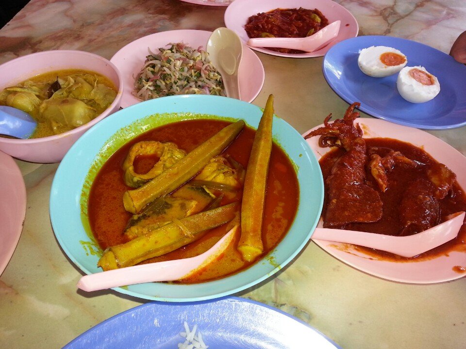 Gerai Kari Ikan Sembilang di Pulau Pinang