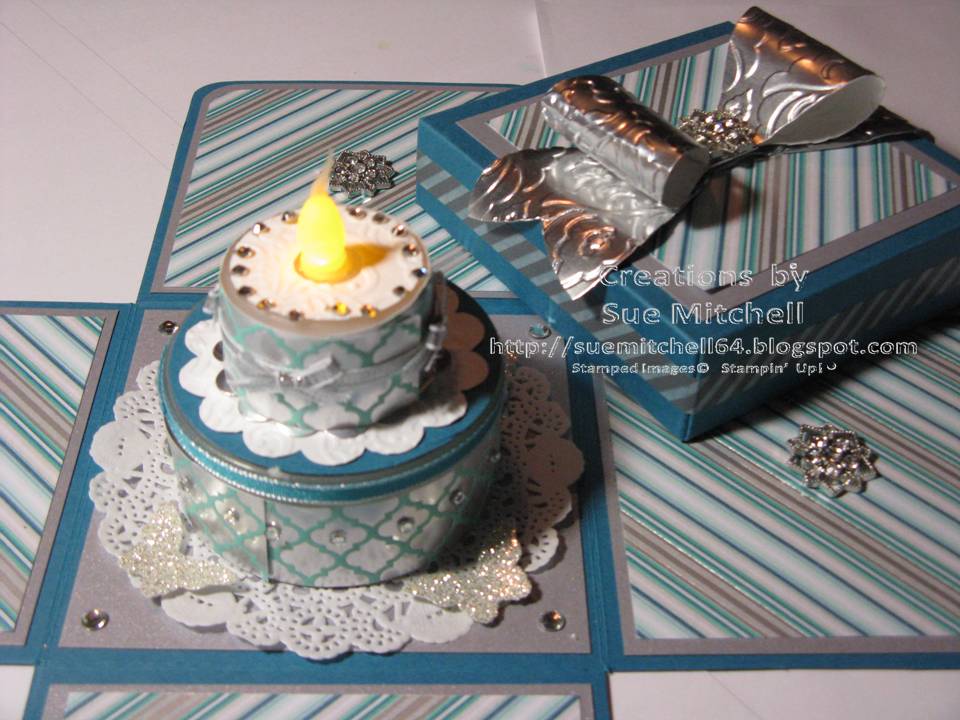 Stampin' Up! Australia - Sue Mitchell: 3D Explosion/Surprise Boxes made ...