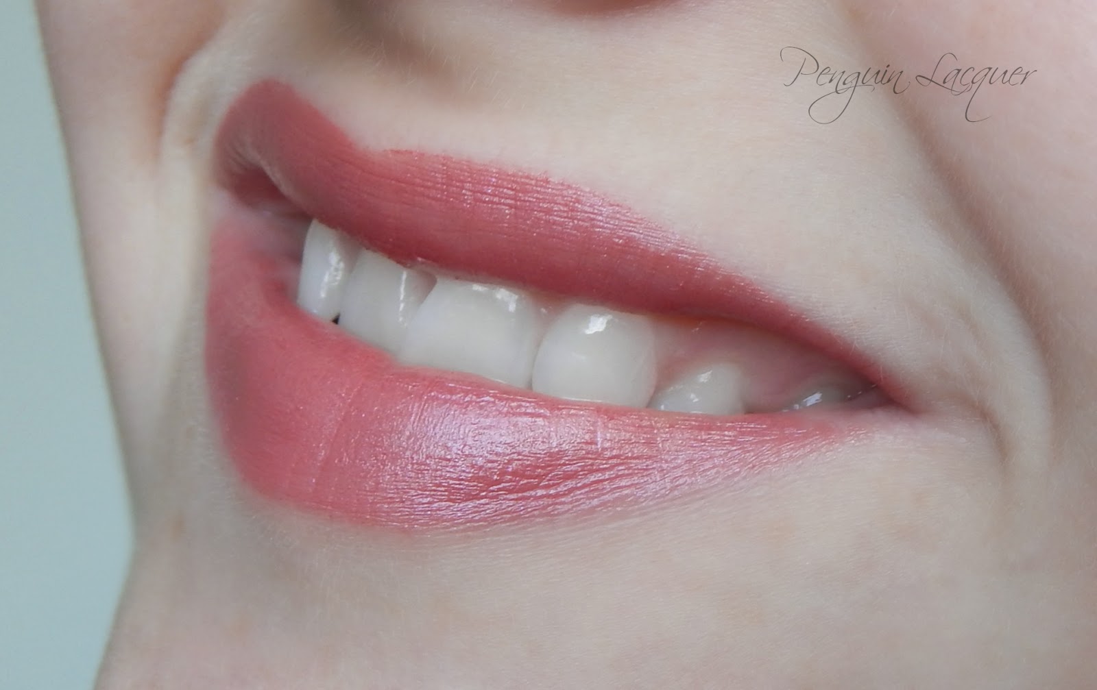 Penguin Lacquer: Revlon Super Lustrous Lipstick 460 Blushing Mauve
