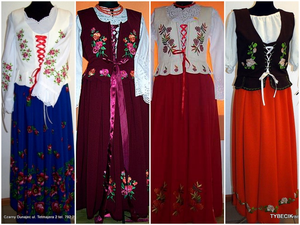 stroje góralskie: Tybecik - stroje góralskie, regionalne
