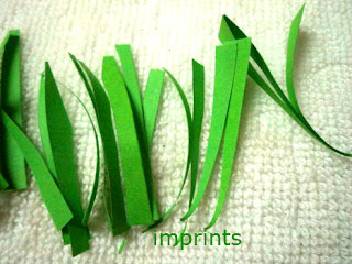 imprints handmade: How to make Paper Quill Flower Pot