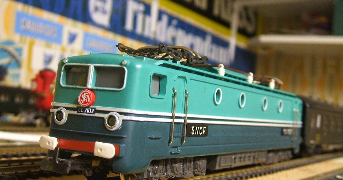 Le train d'olivier: Électrique CC 7107 SNCF Jouef 1ère génération