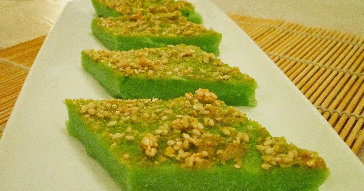 Kuih Bakar Pandan – Recipe
