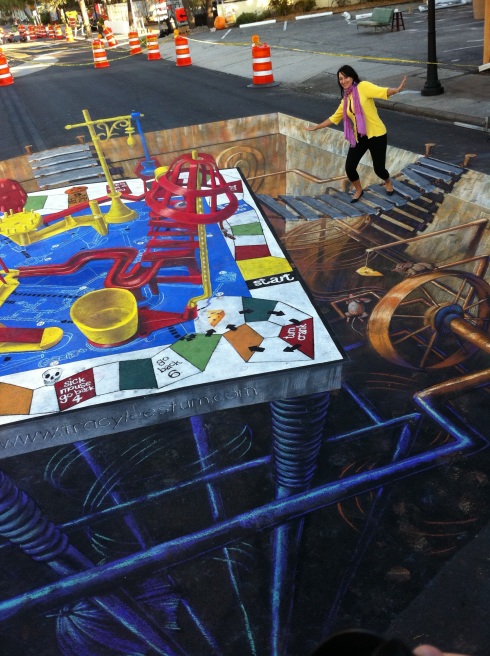 Simply Creative: Sidewalk Chalk Art