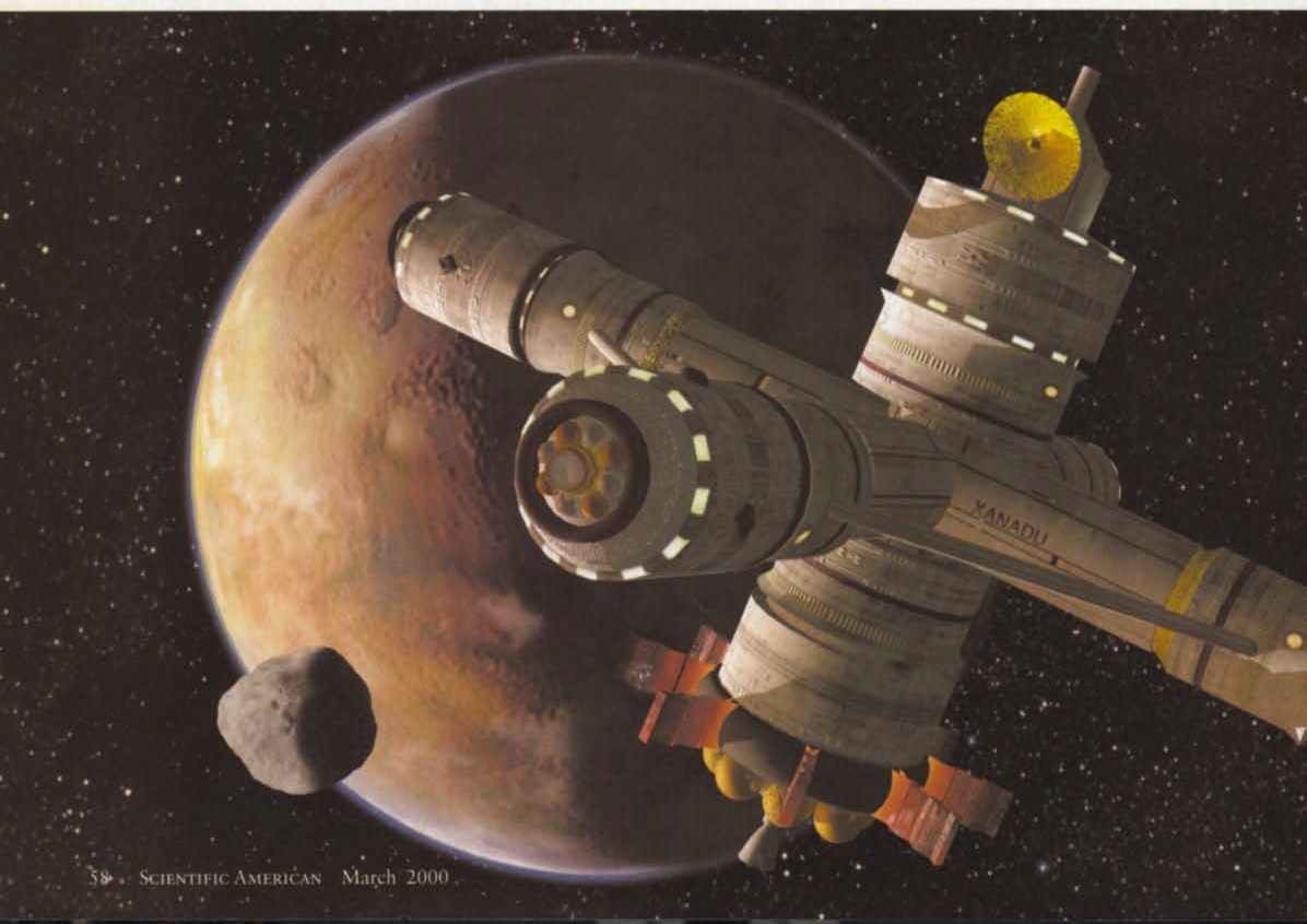 Tranquility Base: A Moonwalker Invents a Mars Cycler