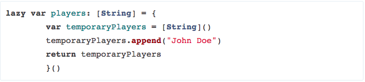 Swift Initialization