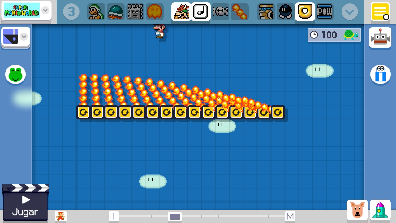 mario maker consejos: sol en Mario maker