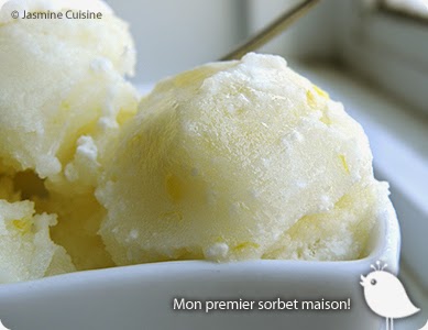 Sorbet au citron - Jasmine Cuisine