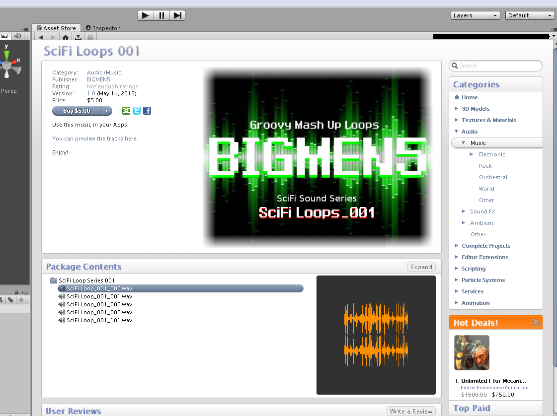 Unity Asset Store - bopqefestival