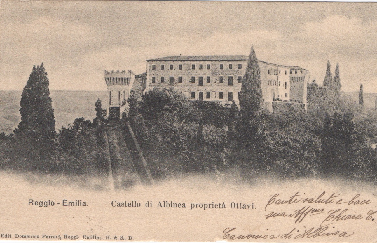 Albinea cartoline : Castello di Albinea