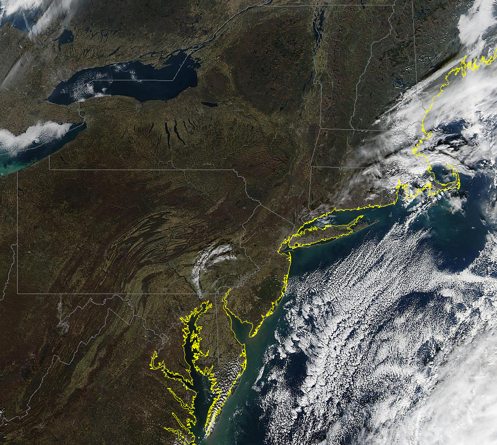 Suburban spaceman: NASA Terra Satellite Image: Capturing the Fading ...
