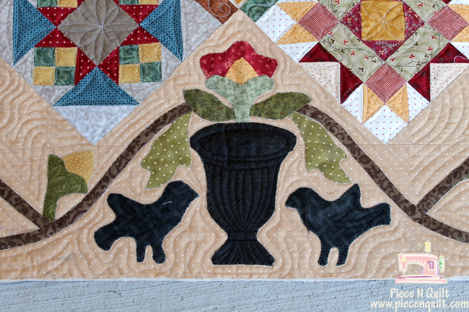 Piece N Quilt: Pieces of Time {a sampler quilt}