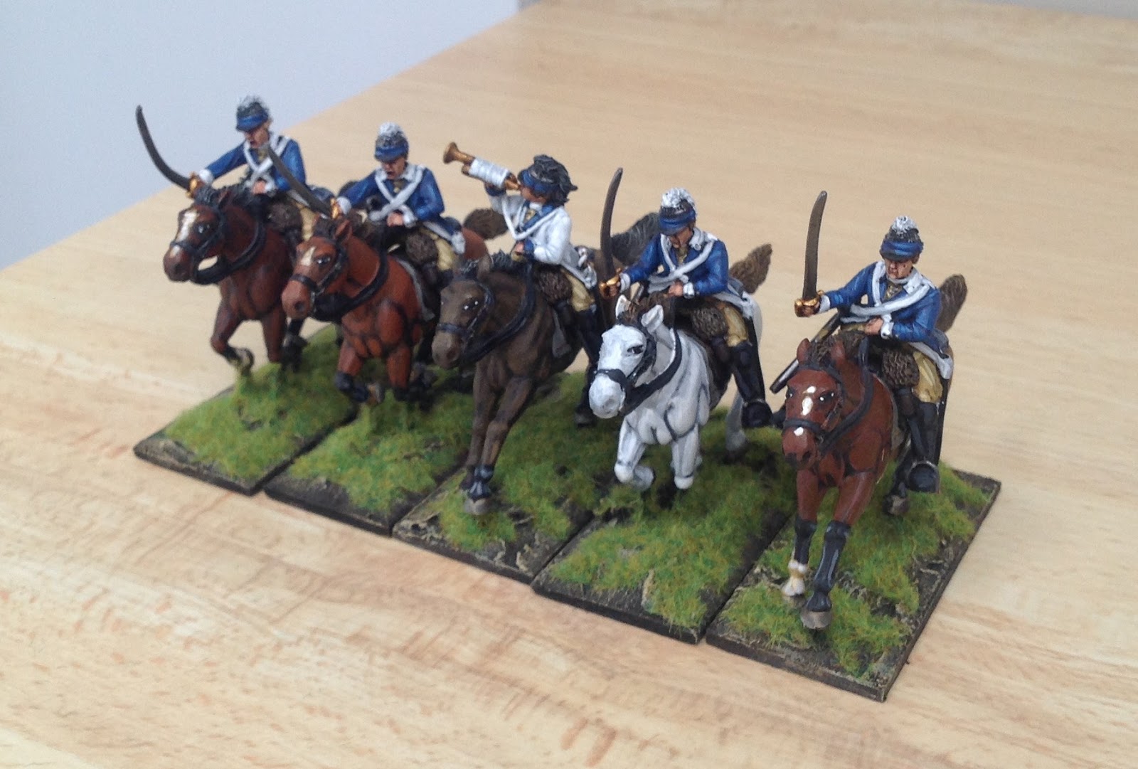 15mm paint shack: 40mm AWI Front Rank American Dragoons and Inf finished