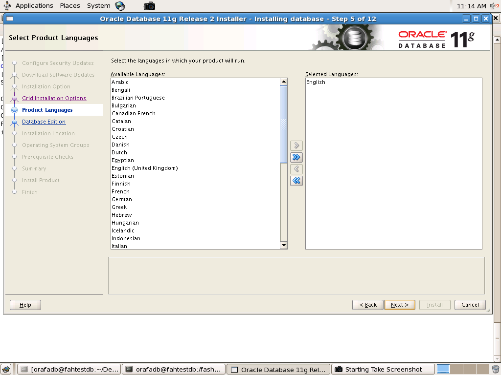 Oracle Fusion Applications Installing Fusion Applications Transactional Database