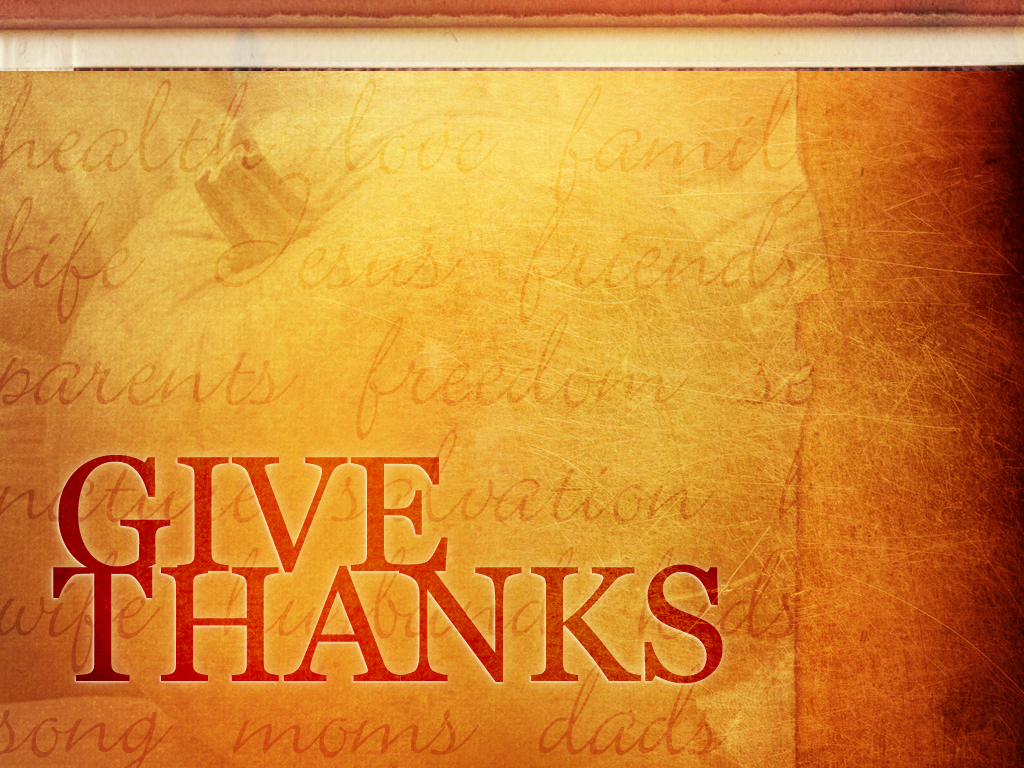 andy at faith: Cultivating a Spirit of Thanks-giving