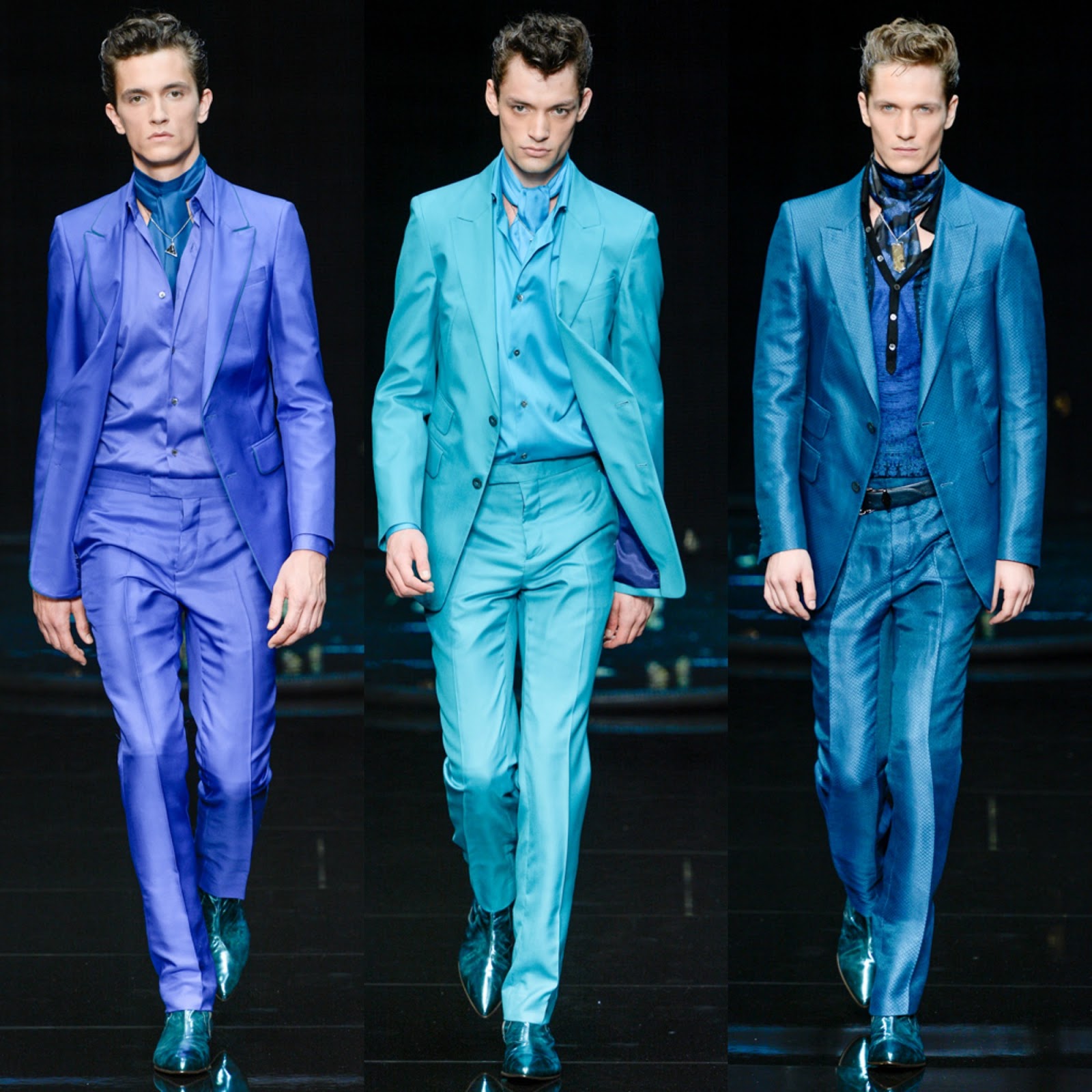 Stylefluid Trendz: Men in Blue - Spring/Summer'13 Trend - Blue Tone