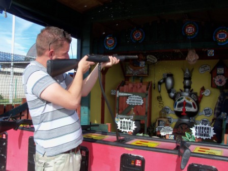 The Ham and Egger Files: Hillbilly Shoot Out Shooting Shack at the ...