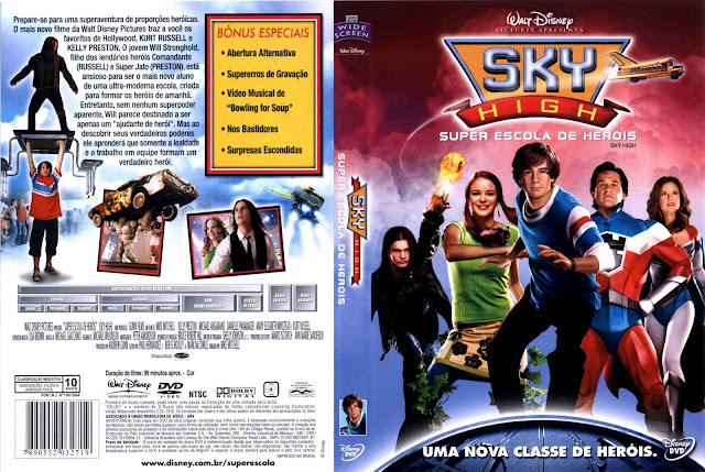 MAXIMUSS CAPAS: SKY HIGH - SUPER ESCOLA DE HERÓIS (Sky High)