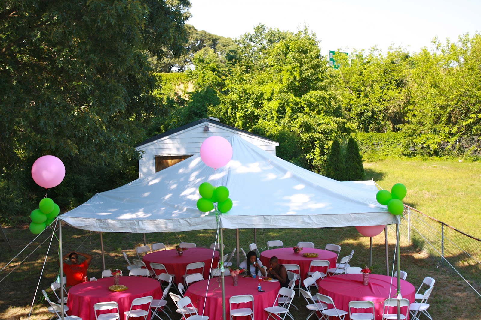 Enchanted Expectations: Pink and Green Graduation Party