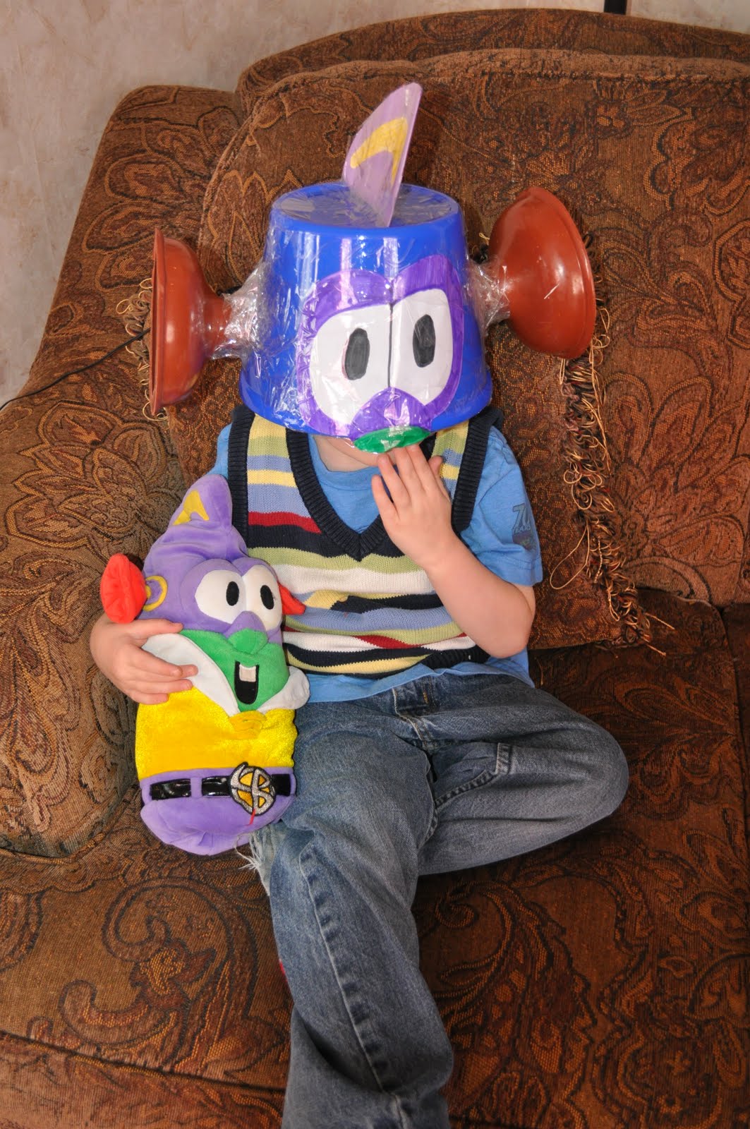 Raising a Generation Who Love God.: LarryBoy Hat