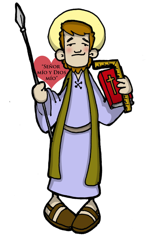 Dibujos para catequesis: SANTO TOMÁS APÓSTOL