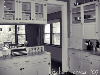 { for you, june }: Open-face cabinets...