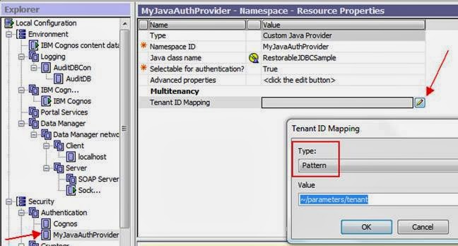 Business Analytics: IBM Cognos BI: Setting up multi-tenancy environment using Custom Java Provider