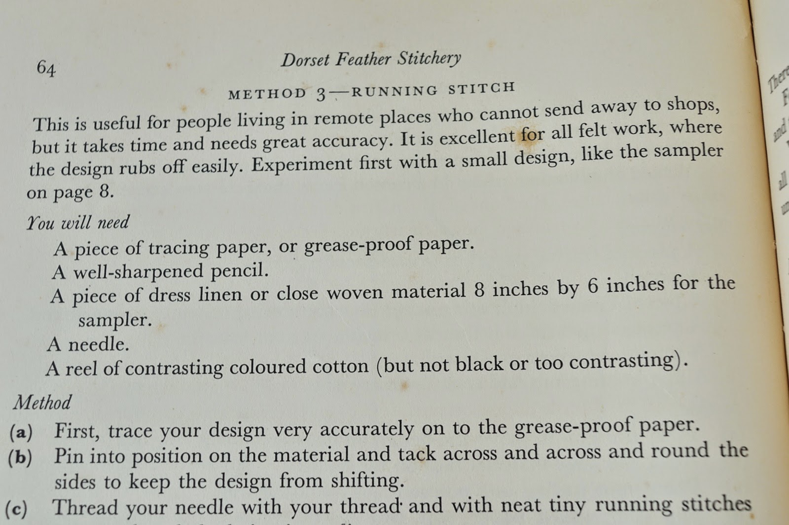 Dorset Feather Stitchery Book | Projects by Jane