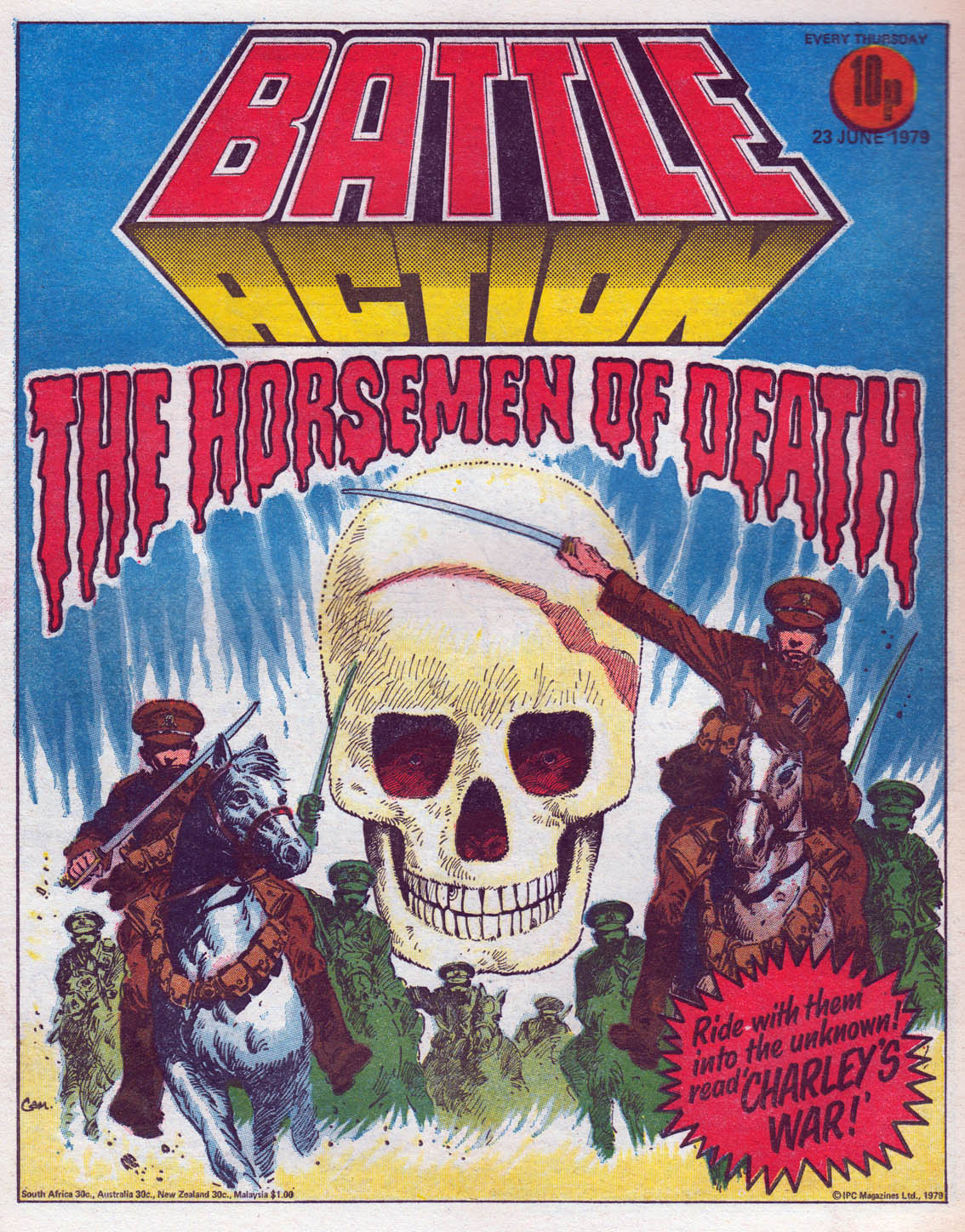 BLIMEY! The Blog of British Comics: BATTLE's variety of covers