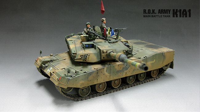 [ACADEMY] 1/35 R.O.K. ARMY MAIN BATTLE TANK K1A1 - dcompla
