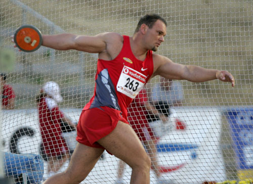 Atletismo : Lanzamiento de Disco