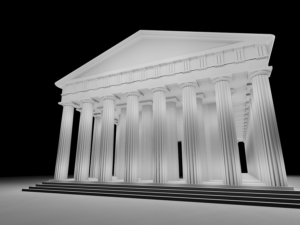 Architecture: Visualisations of Parthenon
