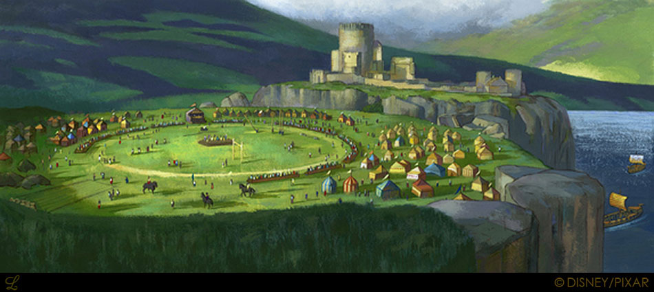 Living Lines Library: Brave (2012) - Environment & Props