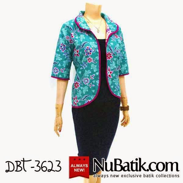 Jual Blouse Batik Model Bolero Modern Motif Batik Khas Solo | Model ...