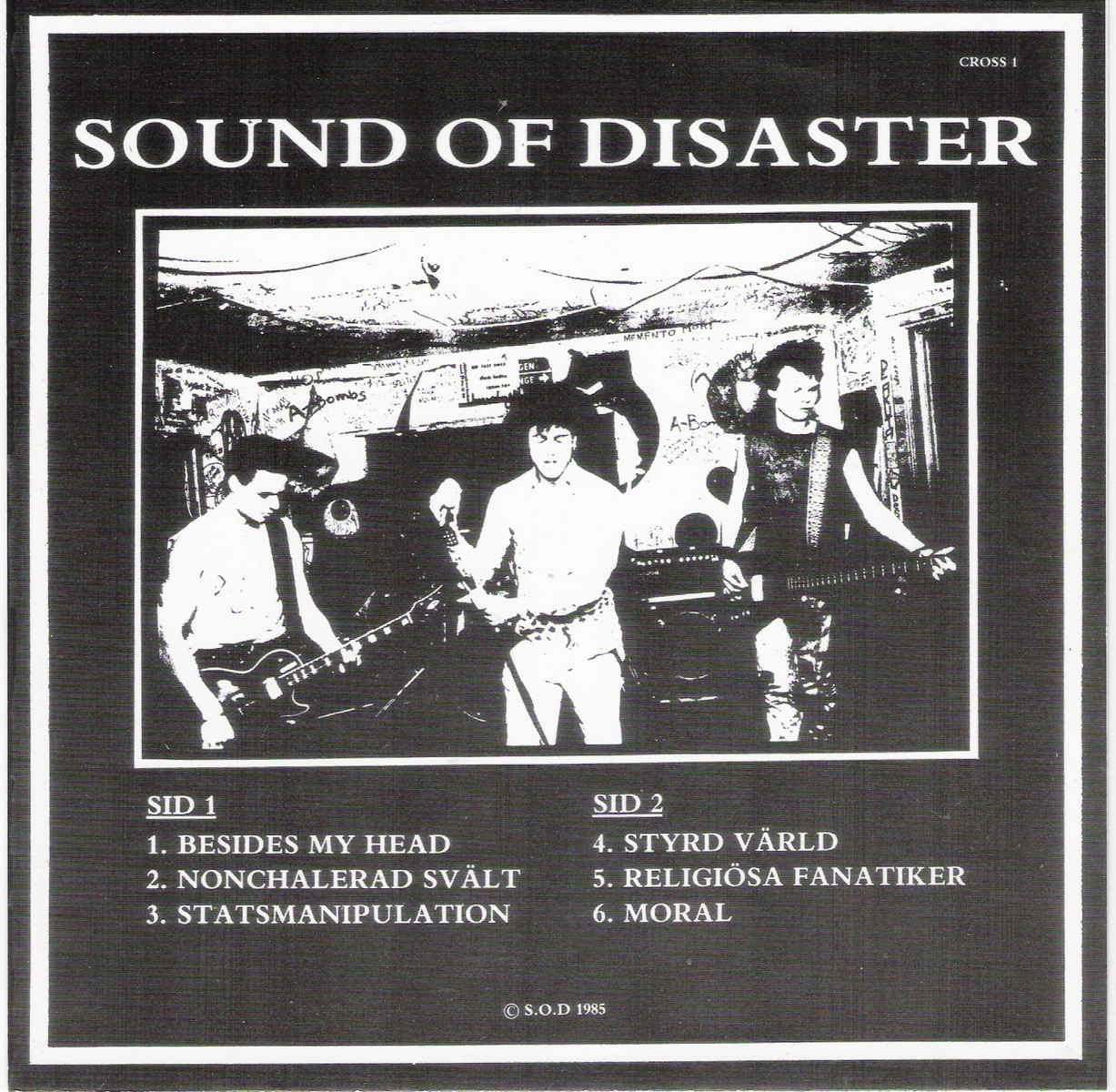PORRADA! GRIND NOISE: S.O.D.-Sound of disaster 7''