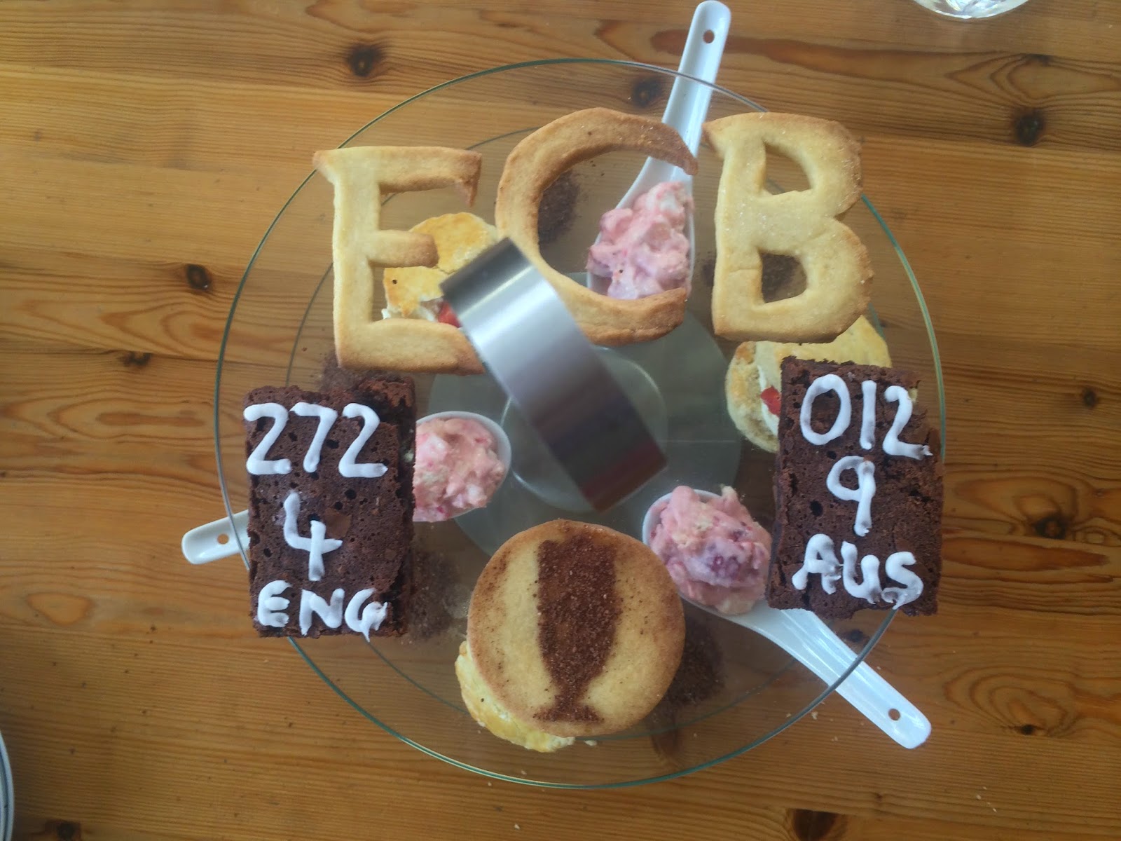 Jess's Messes: Cricket Themed Afternoon Tea
