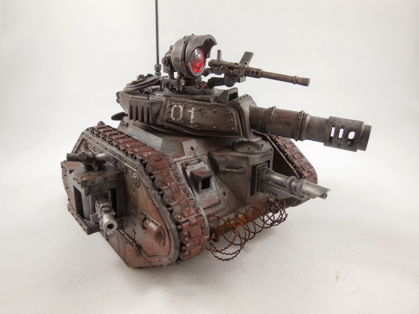Fawcett Avenue Conscripts: More 40K Chaos Renegades - Leman Russ ...