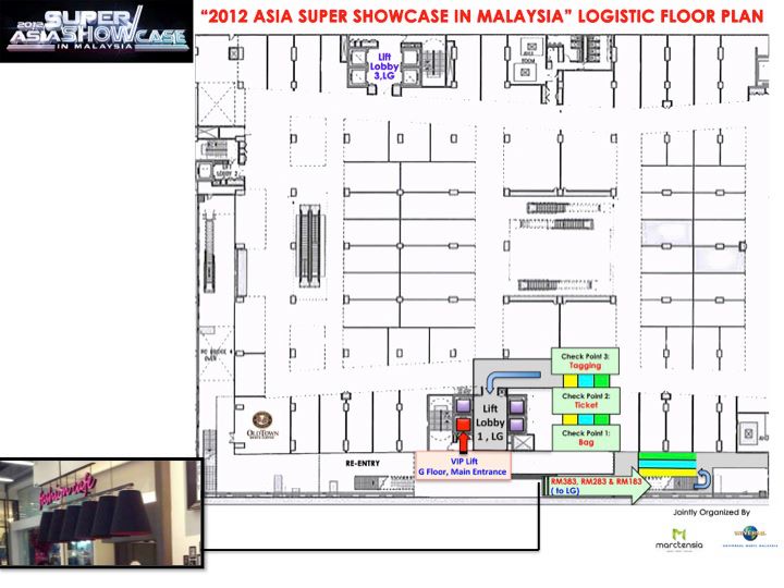 2012 Asia Super Showcase Logistic Floor Plan + Stage Plan revealed ...