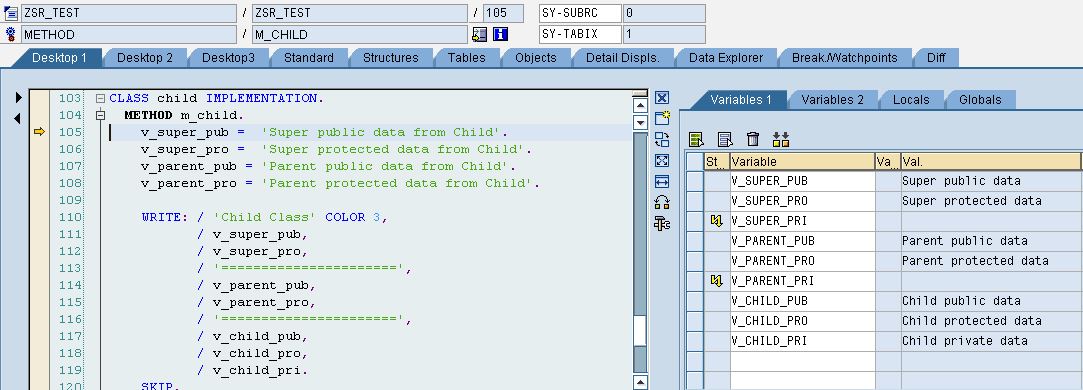 SAP ABAP 4 Tutorial: Inheritance Concept in OOPs