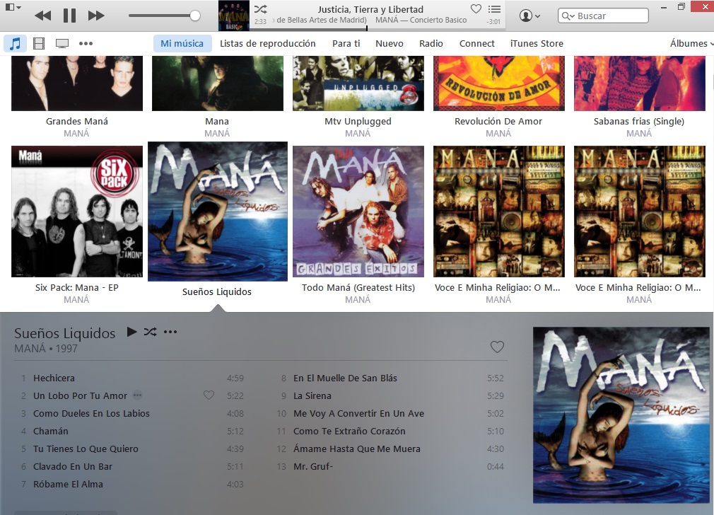 DISCOGRAFIA DE MANÁ