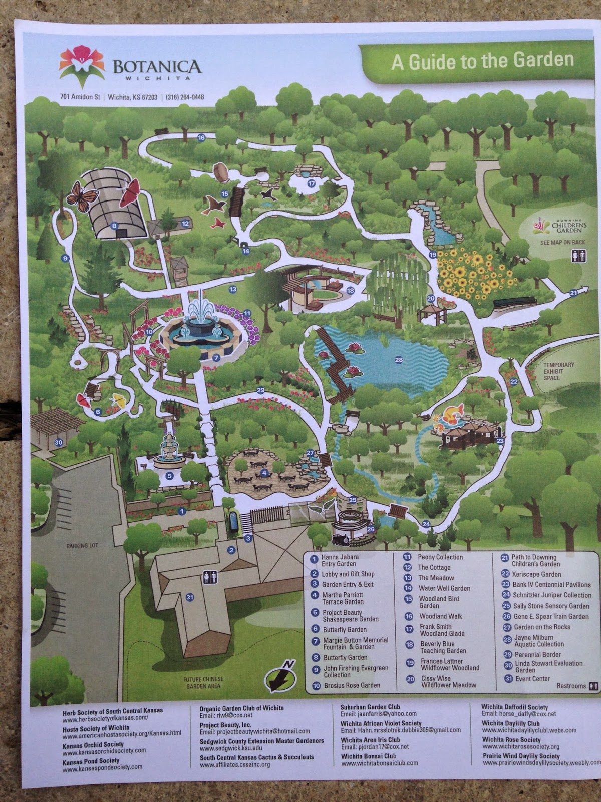 One Hopeless Wanderer: Wichita, Kansas: The beautiful gardens at ...