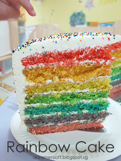 DreamersLoft: Rainbow Cake