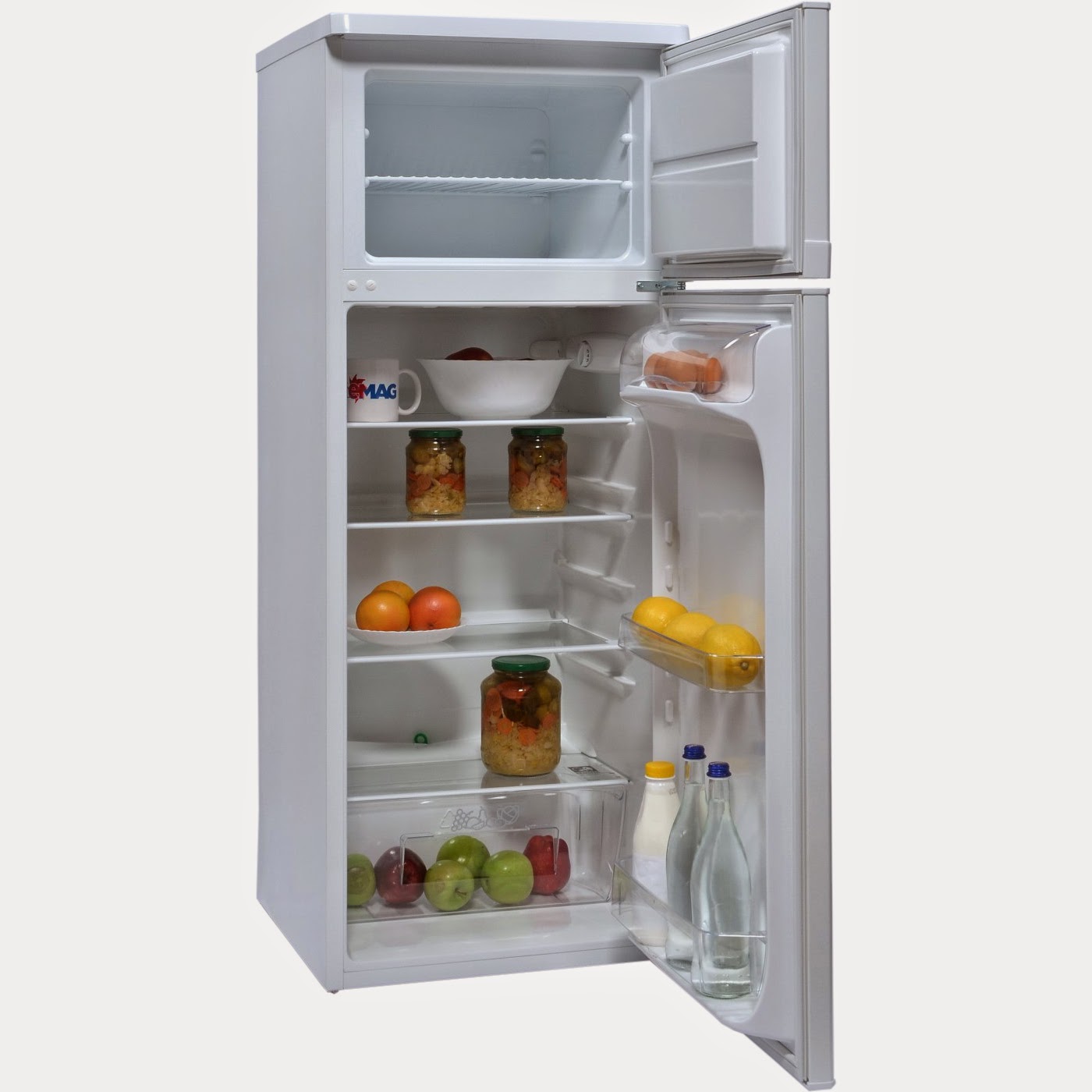 Stii ce cumperi: Frigider Zanussi ZRT23100WA, Capacitate 228 l, Clasa ...