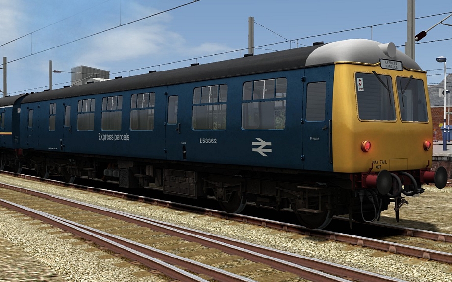 DPSimulation: Class 105 BR Blue Express Parcels Repaint - Released