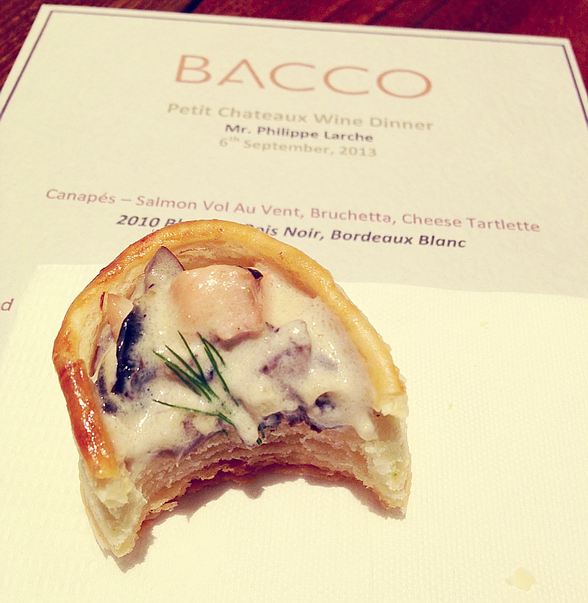 Try This Menu !!!: Bacco