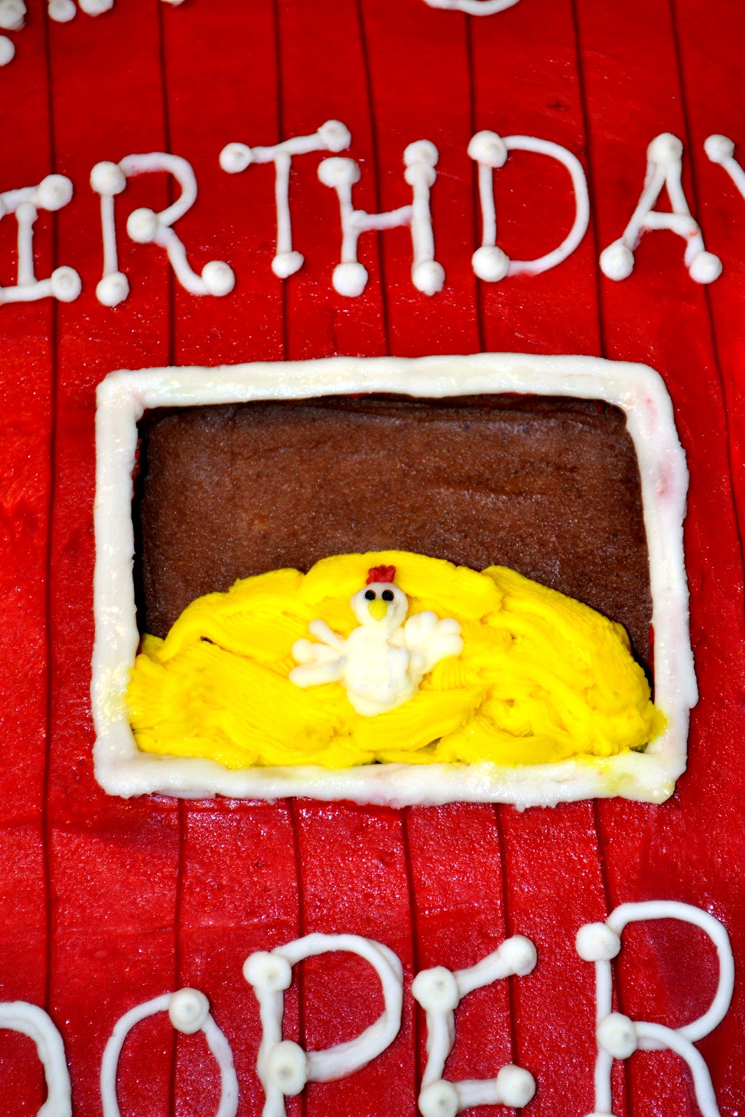 Affordable Cakes by Tiffany: Big Red Barn Cake