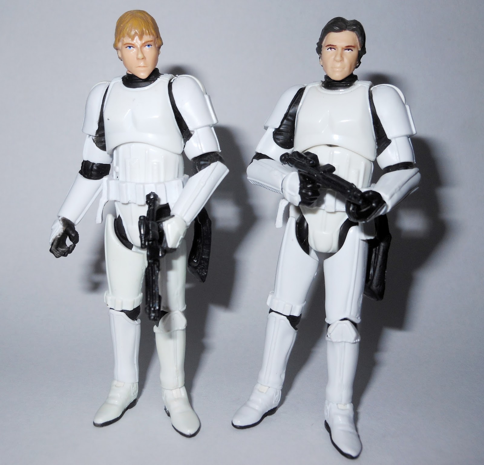 Figuras de Acción A Go-Gó: LUKE SKYWALKER & HAN SOLO IN STORMTROOPER ...